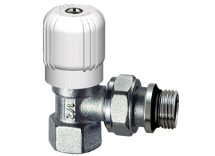 Valvola radiatore far squadra 1 2 att ferro - De Rosa Srl