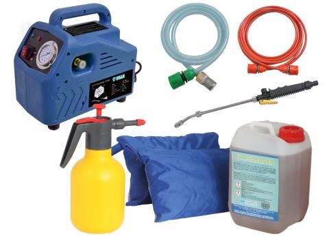 Kit wigam per lavaggio u i condizionatore fancoil pulizia e sanific ...