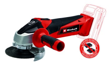 Smerigliatrice einhell 1bat 2 5ah tc ag18 115con borsa - De Rosa Srl