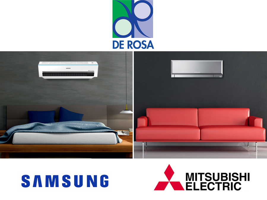 Due leader della climatizzazione: Samsung e Mitsubishi! - De Rosa ...