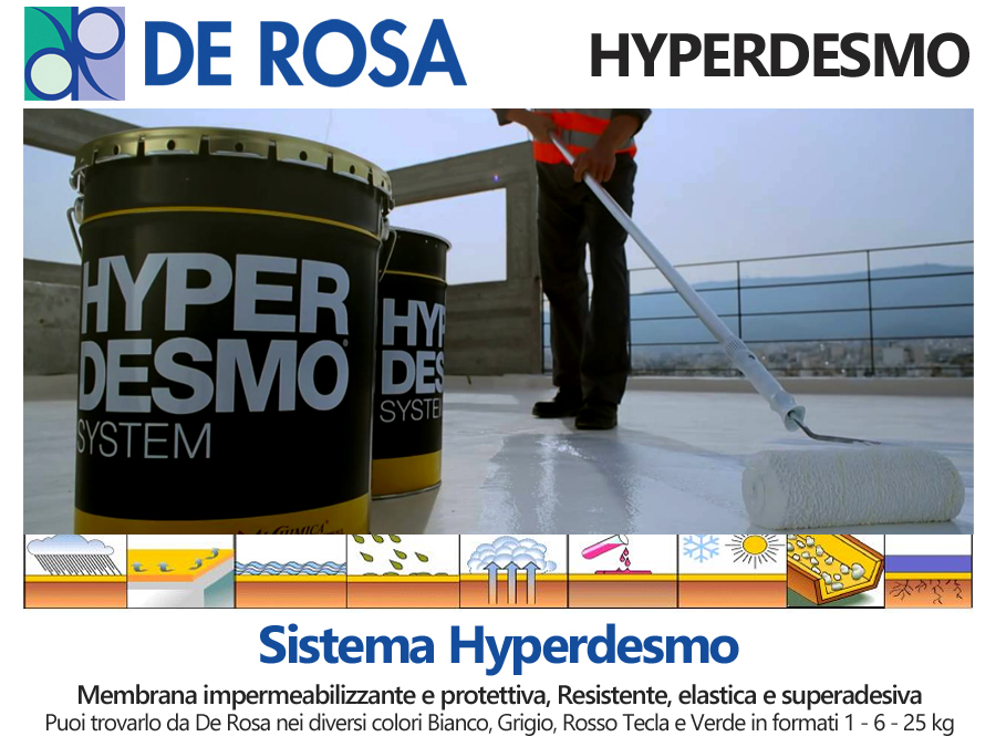 Hyperdesmo System, impermeabilizzazione ad altissima resistenza! - De Rosa Edilizia a Napoli e ...