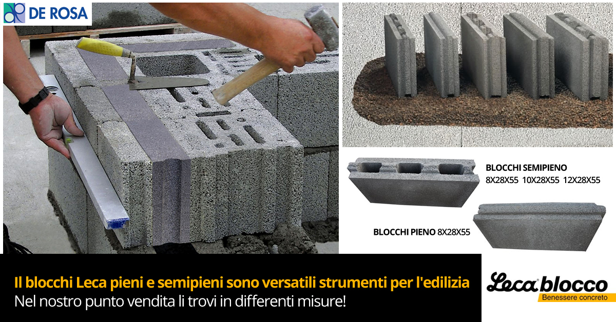 Blocchi Leca in calcestruzzo, versatili e dalle elevate prestazioni ...