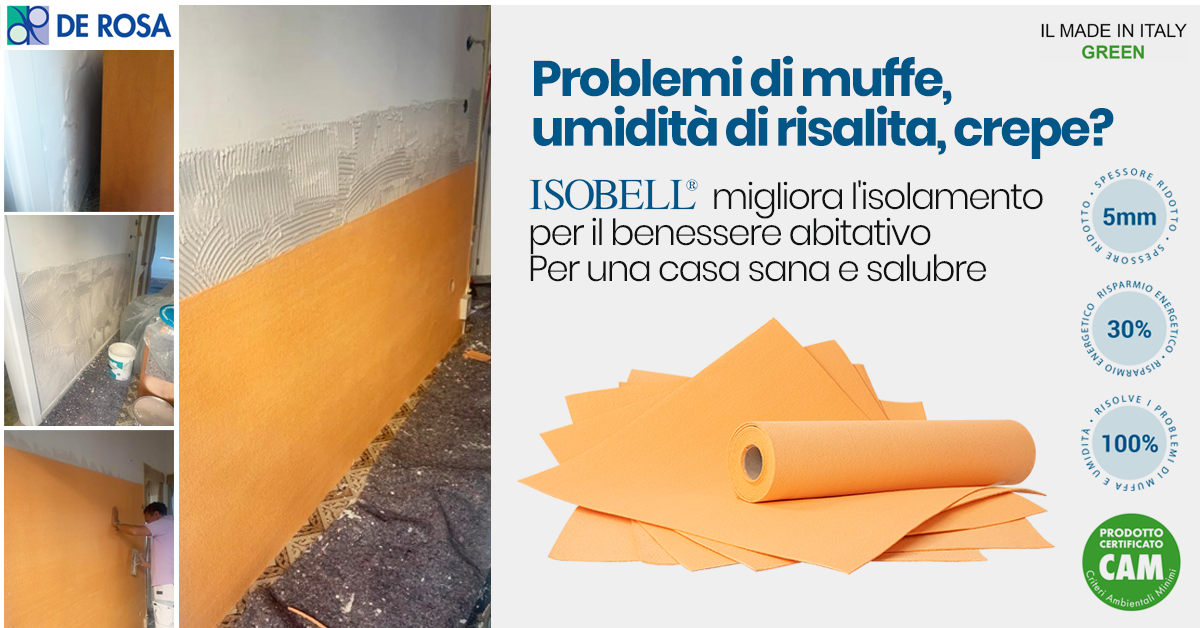 Isobell sistema isolante per interni ed esterni - De Rosa Edilizia a ...
