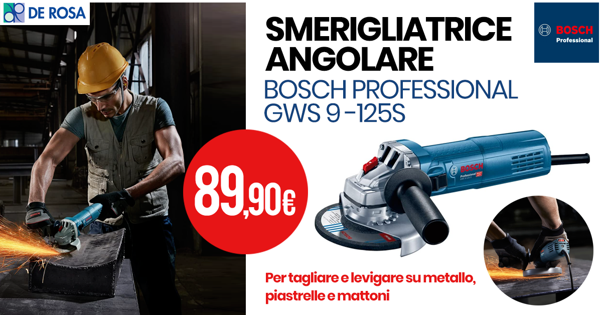 Prestazioni al top con le smerigliatrici Bosch - De Rosa Edilizia a ...